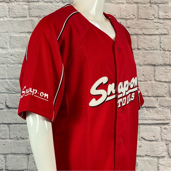 Snap On | Shirts | Rare Vintage Snap On Tools Baseball Jersey | Poshmark